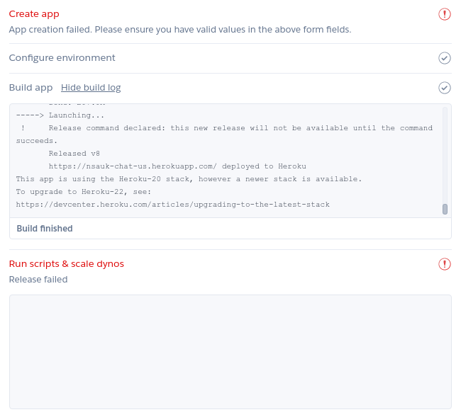 One-click deploy to Heroku fails · Issue #5262 · chatwoot/chatwoot · GitHub