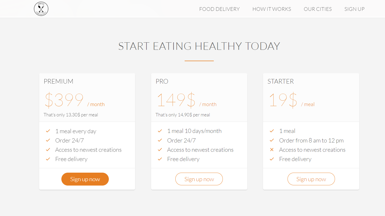 GitHub - amha19/omnifood-project: This is a responsive home page for the fictitious food ...