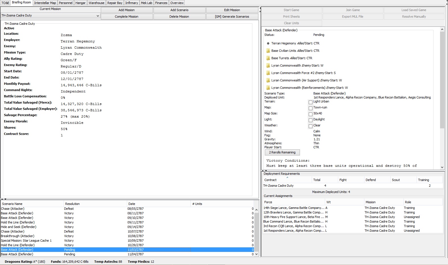 AtB fails to generate opfor · Issue #674 · MegaMek/mekhq · GitHub