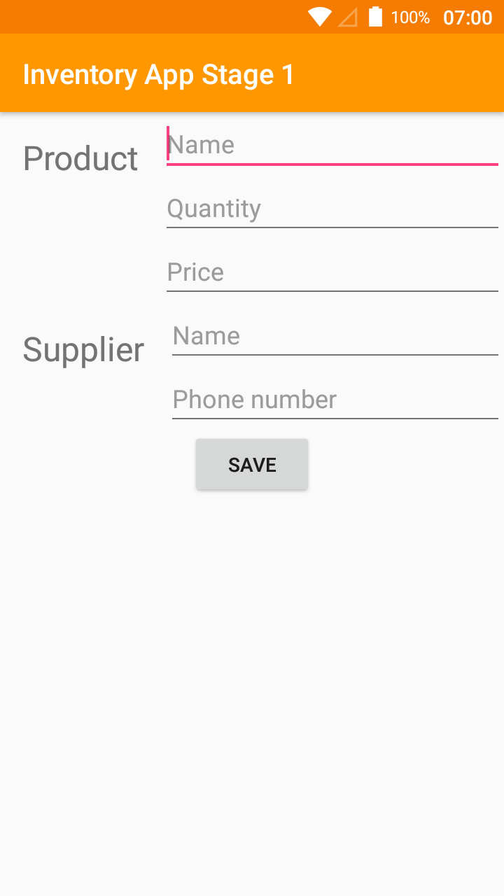 GitHub - CorinaArmasu/InventoryAppStage1: Android Basics Nanodegree by Google