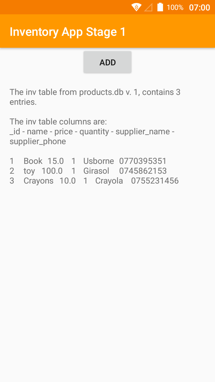 GitHub - CorinaArmasu/InventoryAppStage1: Android Basics Nanodegree by ...