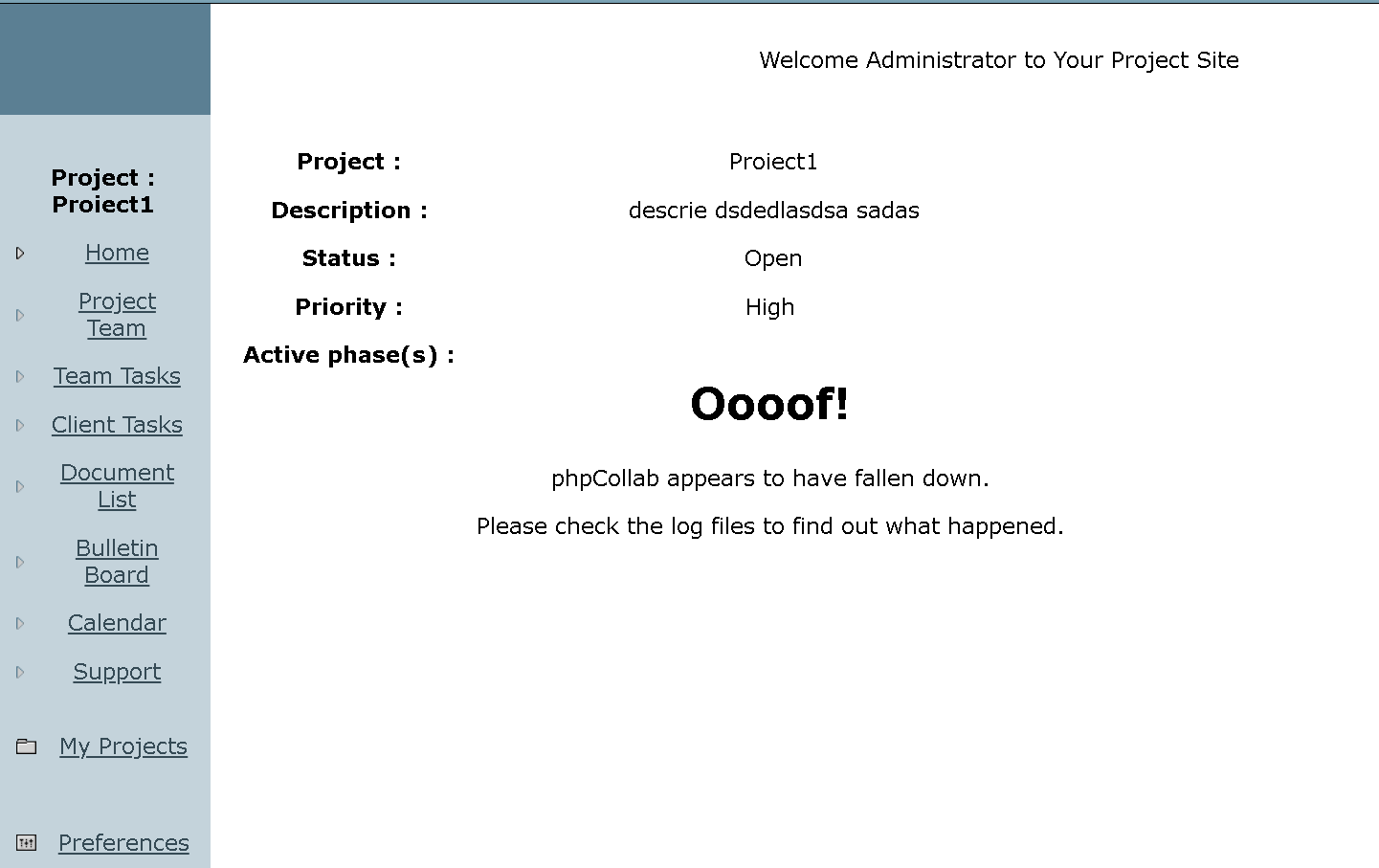 pls help · Issue #88 · phpcollab/phpcollab · GitHub