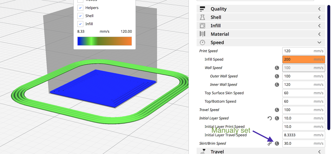 Initial Layer Print Speed ignored · Issue #7520 · Ultimaker/Cura · GitHub