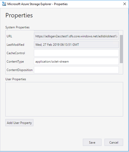 Add 'Size' field to 'Properties' dialog of ADLS Gen2 blobs · Issue #1175 · microsoft ...