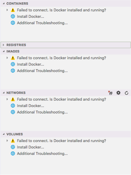 Docker Extension Cannot Be Used After Running The Virtual Box · Issue 1077 · Microsoft Vscode