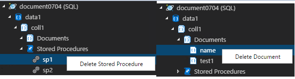 [Suggestion]Add 'Open' action for 'stored procedures/documents' · Issue #752 · microsoft/vscode ...