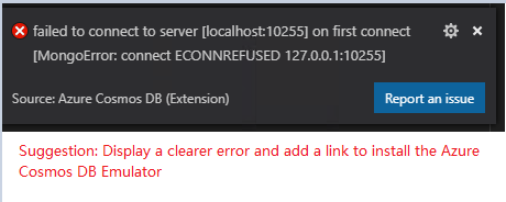 [Suggestion]Display a more clear error message after attaching emulator without emulator ...