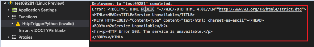 Failed to copy url for non-anonymous http triggers on linux consumption · Issue #654 · microsoft ...
