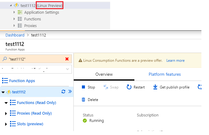 Deploy Python To Linux Appservice With Error · Issue 798 · Microsoftvscode Azurefunctions · Github 2355