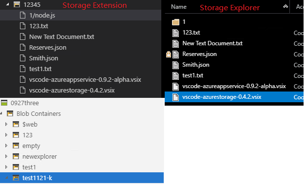 The icons are transparent · Issue #250 · microsoft/vscode-azurestorage · GitHub