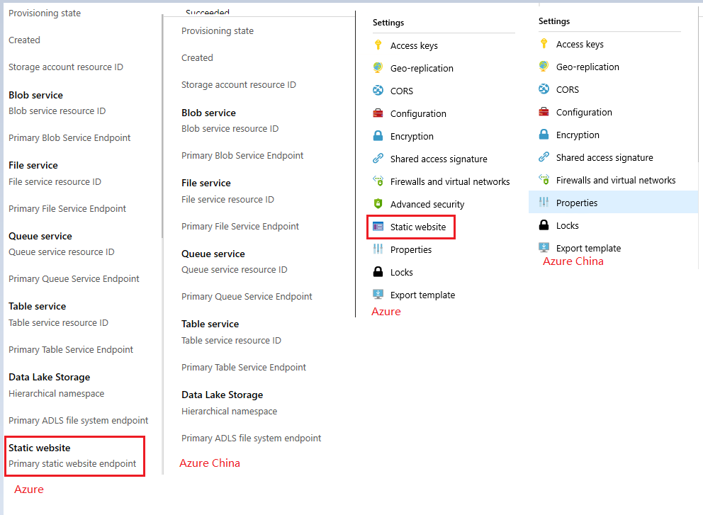 Display a clearer error message when deploying to a static website for ...