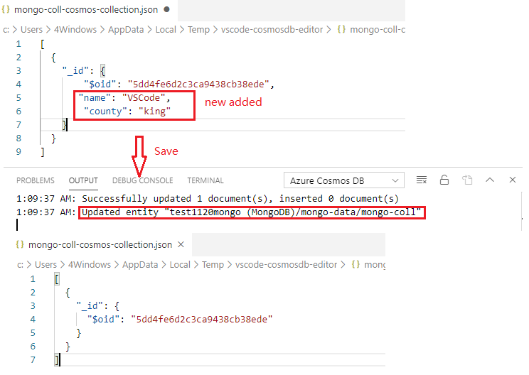 The Corresponding Document Isnt Updated After Updating One Collection Successfully · Issue 3660