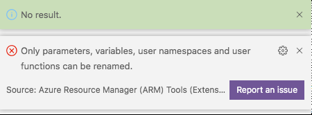 Pop up 2 dialogs when renaming a resource that can't be renamed · Issue #407 · microsoft/vscode ...