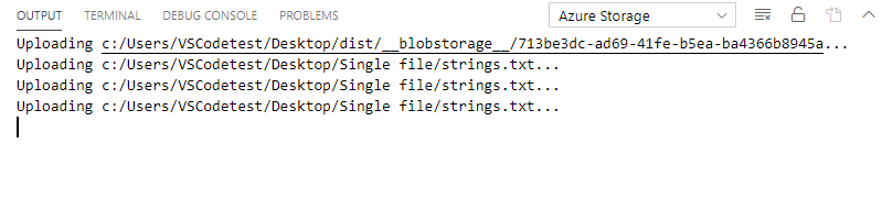 The uploading log info don't include the target resource · Issue #640 · microsoft/vscode ...