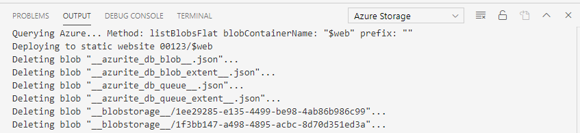 Update "Deleting blob ..." the log messages to "Deleting blob ... from ..." · Issue #650 ...