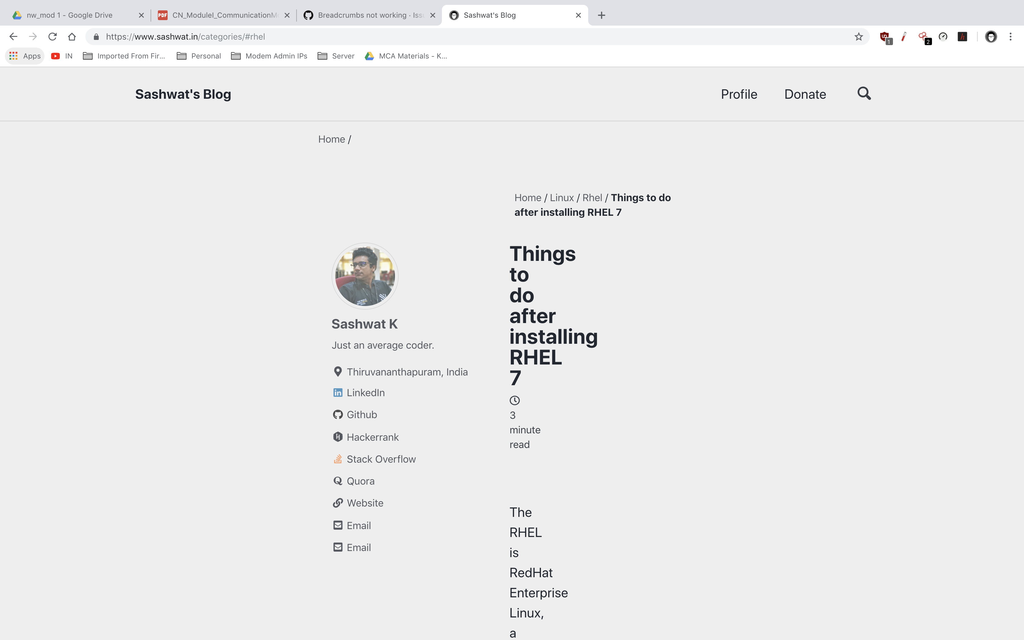 Breadcrumbs not working · Issue #1990 · mmistakes/minimal-mistakes · GitHub