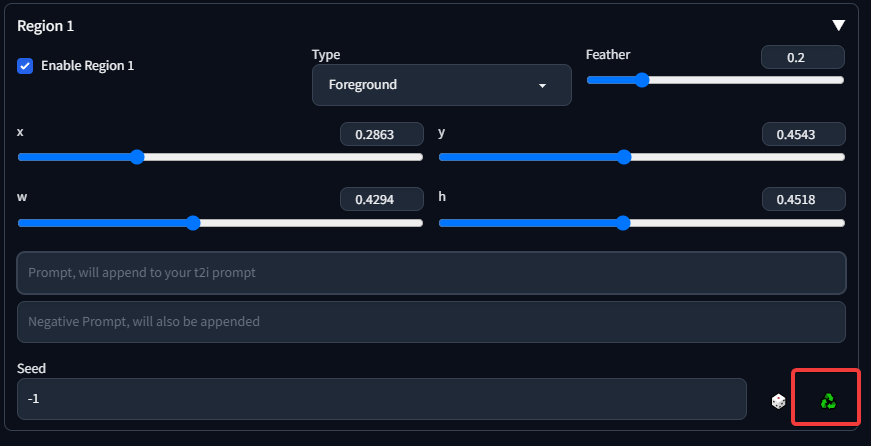 Reuse seed button not functional in region prompts · Issue #193 · pkuliyi2015/multidiffusion ...