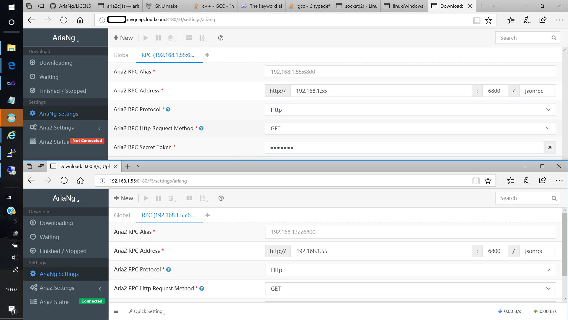 The RPC cannot be connected when I visit the web site from internet or with domain name · Issue ...