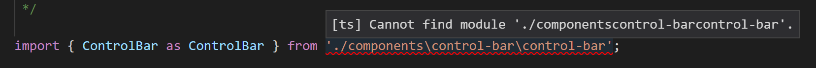 Generated components.d.ts has lint errors with backslashes on windows 10 · Issue #196 · ionic ...