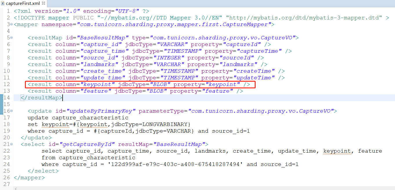 when updating a blob column ,the result was modified · Issue #2475 · apache/shardingsphere · GitHub