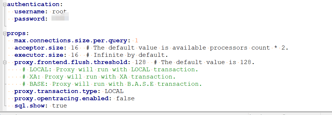 using C++ to connect sharding-proxy and Direct connection sharding-proxy,there are different ...