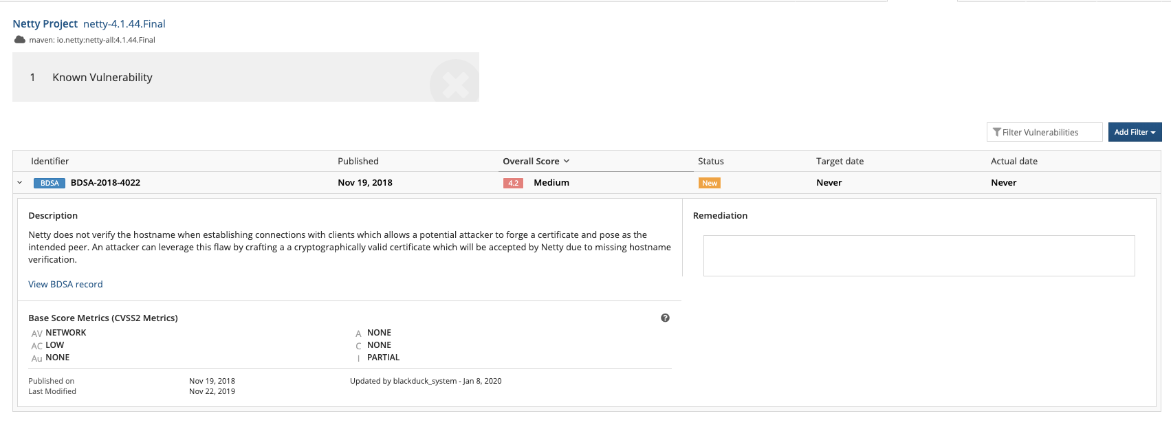 Security Vulnerability Common Weakness Enumeration Cwe Cwe 295 · Issue 9930 · Netty Netty
