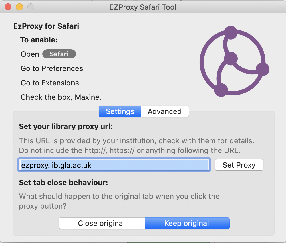 Ezproxy button not working · Issue #5 · aidancornelius/EZProxy-Safari-App-Extension · GitHub