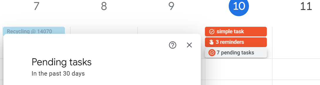 Missing "Pending Tasks" CSS style · Issue #1 · SpecialOperations/Dark-Mode-for-Google-Calendar ...