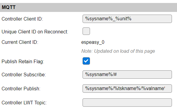 MQTT - ESPEasy publish messages without the unit number if unit number is 0 · Issue #4622 ...