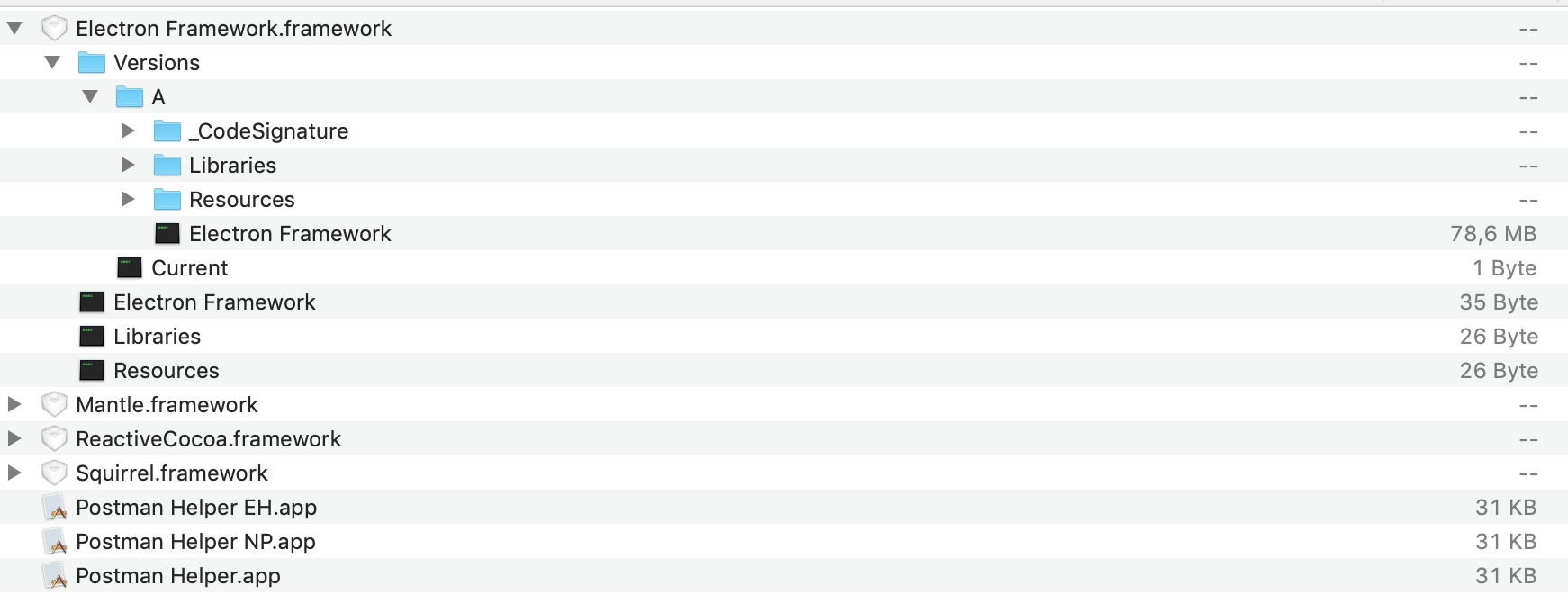v7.3.5 error while launching - Library not loaded: @rpath/Electron Framework.framework/Electron ...