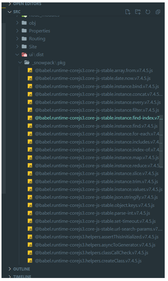 [BUG] Packages inside _snowpack have wrong paths when using build --watch · Issue #3066 ...