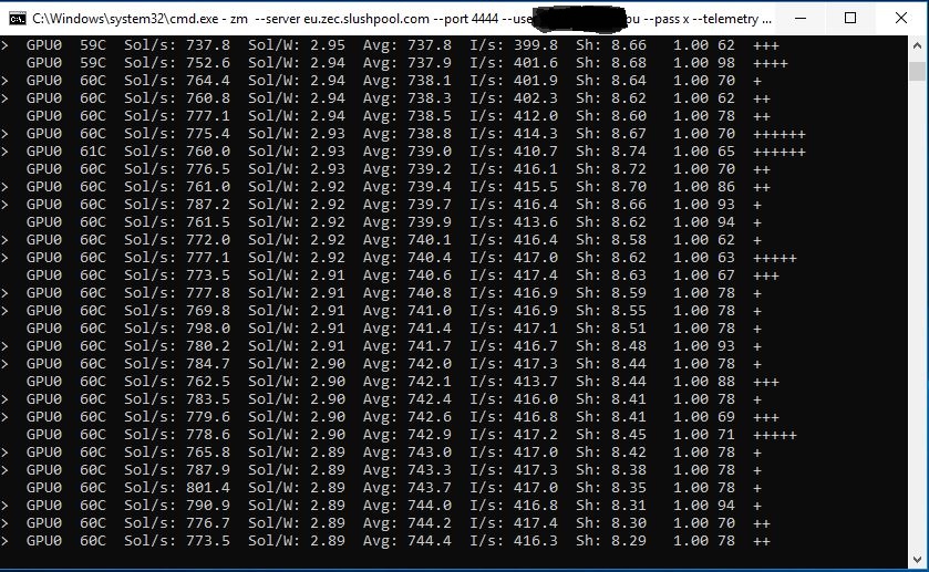 ZM cuda miner for Equihash is 10% faster than EWBF. Please implicit it ...