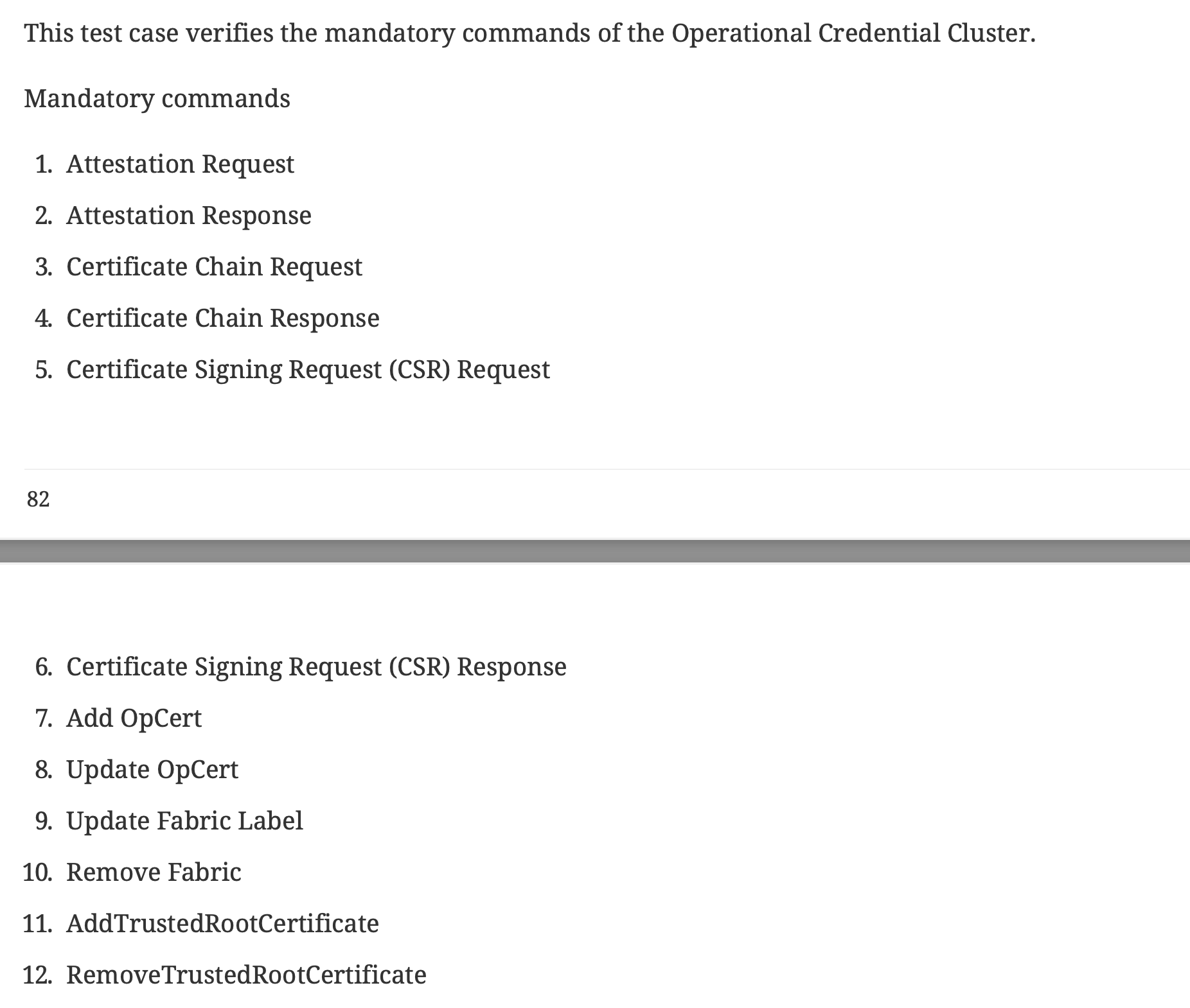 TC-DM-2.1 , 2.3 Chip tool testing: Few mandatory fields were missing ...