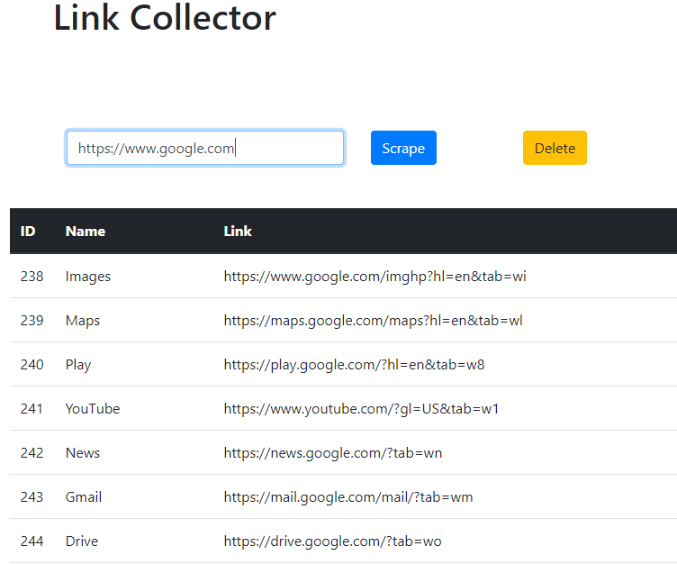 GitHub - sound25/Web-Scrapper