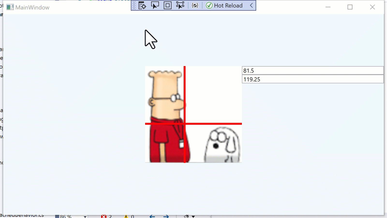 Github Ajorians Wpftesthotspot A Wpf Application To Test A Canvas Control