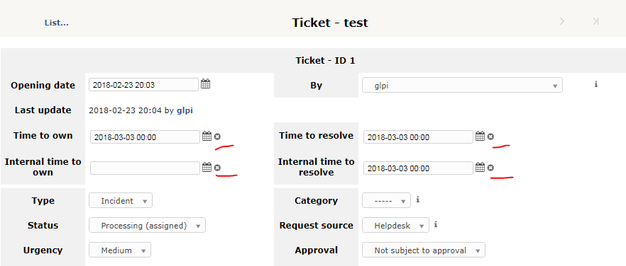 Is there a way to prevent users from change the fields SLA and OLA ...
