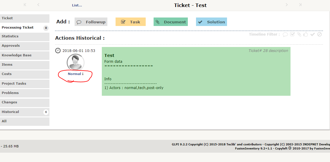 Actor type question incorrectly setting one of the people as first ...