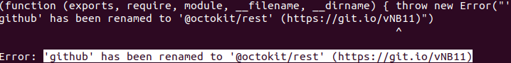 Github Dependency Renamed To Octokitrest · Issue 2113 · Fossasiaopen Event Wsgen · Github 
