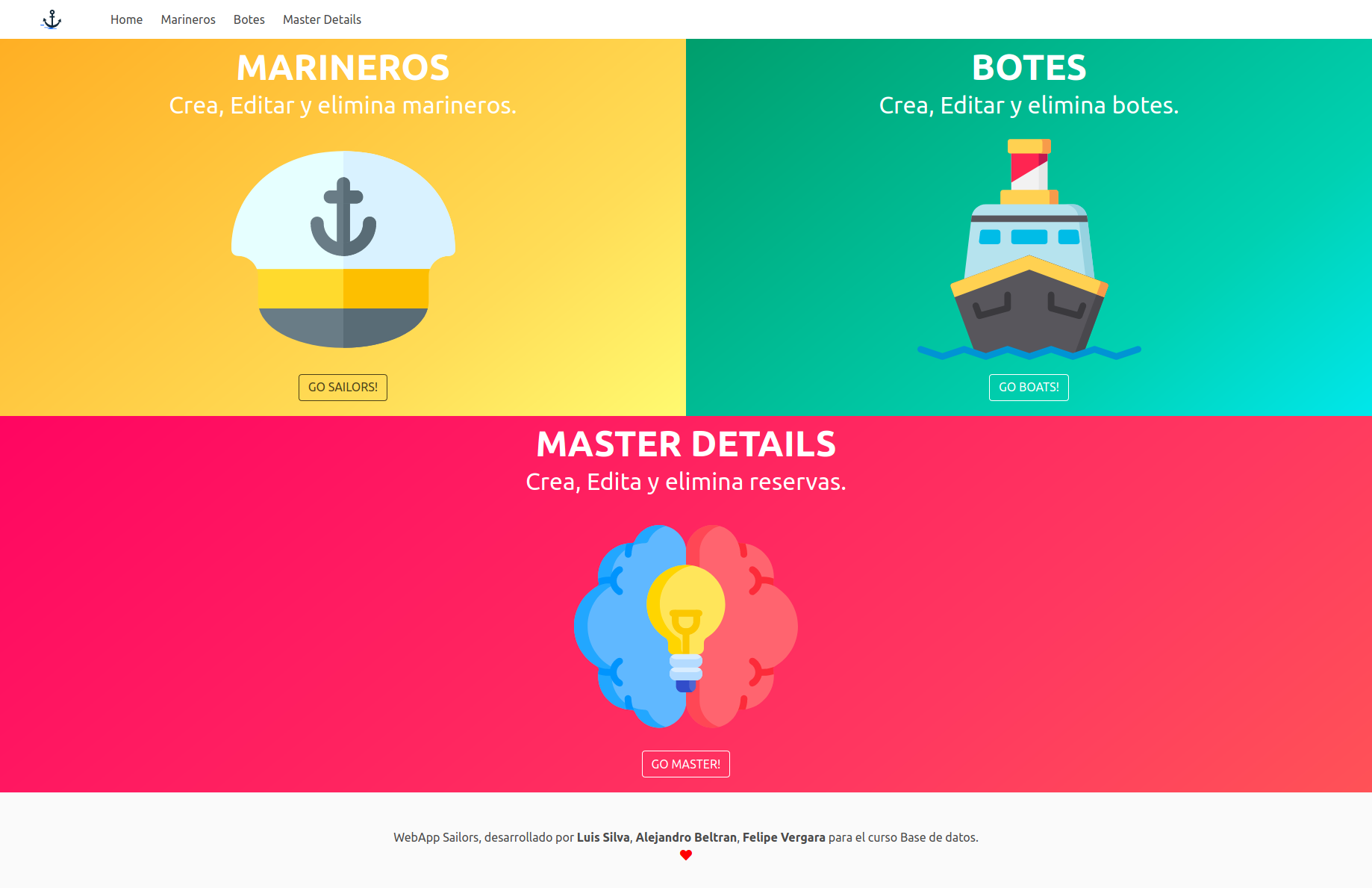 GitHub - FavazCL/Sailors: Ramakrishnan Sailors Web app - 2019