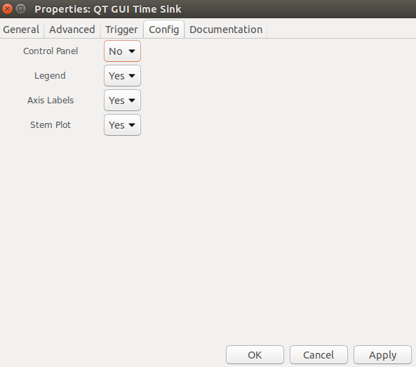 qtgui: config options missing for float message input · Issue #2796 · gnuradio/gnuradio · GitHub