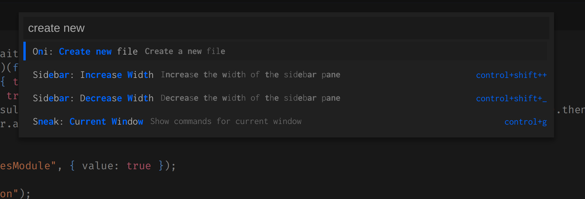Create File And Create Folder Functions Have Same Title In Command Pallet · Issue 2607