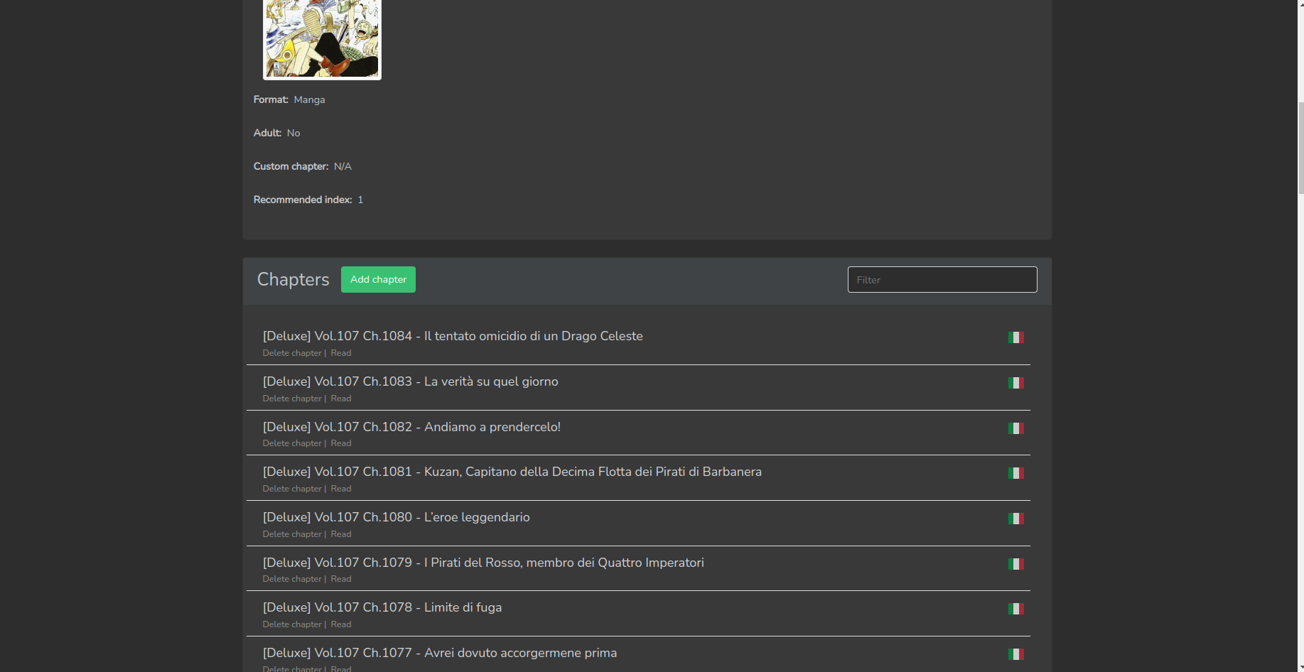 GitHub - FedericoHeichou/PizzaReader: A Manga and Comics reader written ...