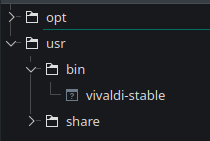 Vivaldi for Arch based distros · Issue #104 · webui-dev/webui · GitHub