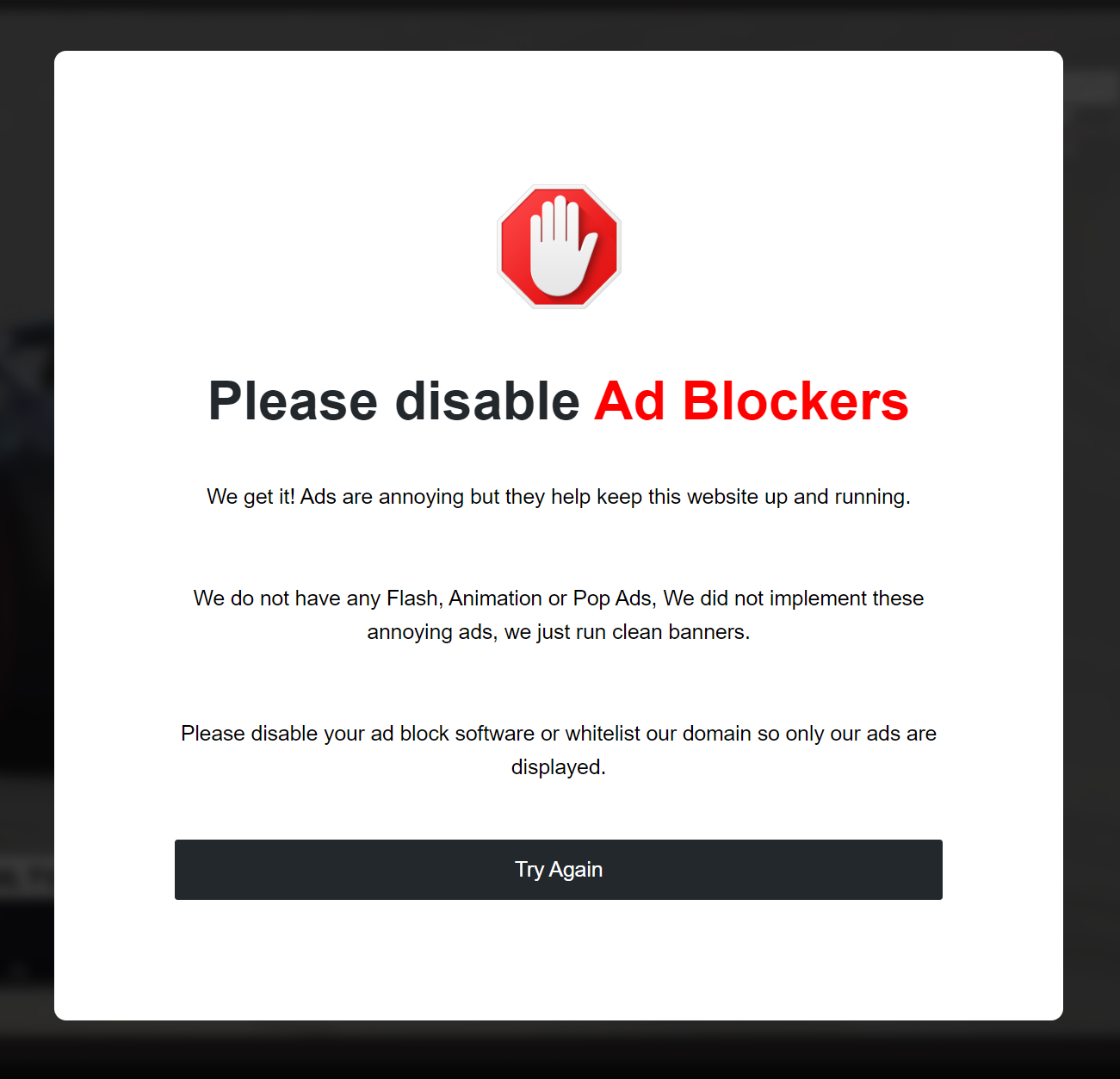 Anti-adblock on dubznetwork.com · Issue #13333 · uBlockOrigin/uAssets · GitHub
