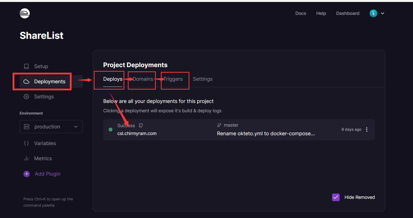 GitHub - goyake/RailWay-sharelist