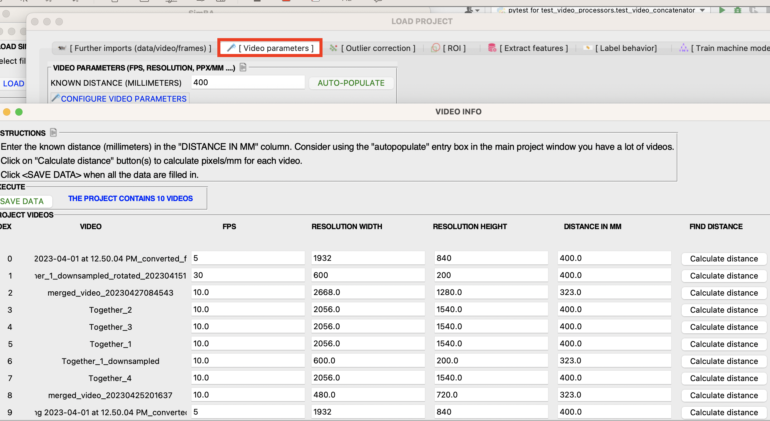 Files are not created. · Issue #264 · sgoldenlab/simba · GitHub
