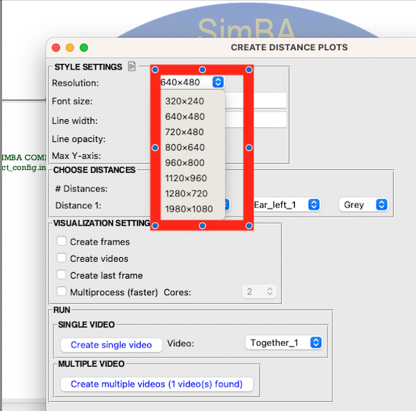 Distance visualisation · Issue #299 · sgoldenlab/simba · GitHub