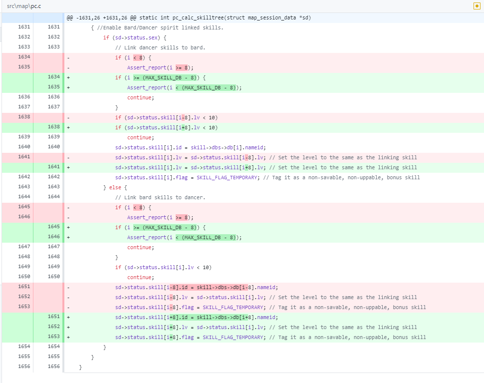 Skill index/tree calculation broken · Issue #2670 · HerculesWS/Hercules · GitHub