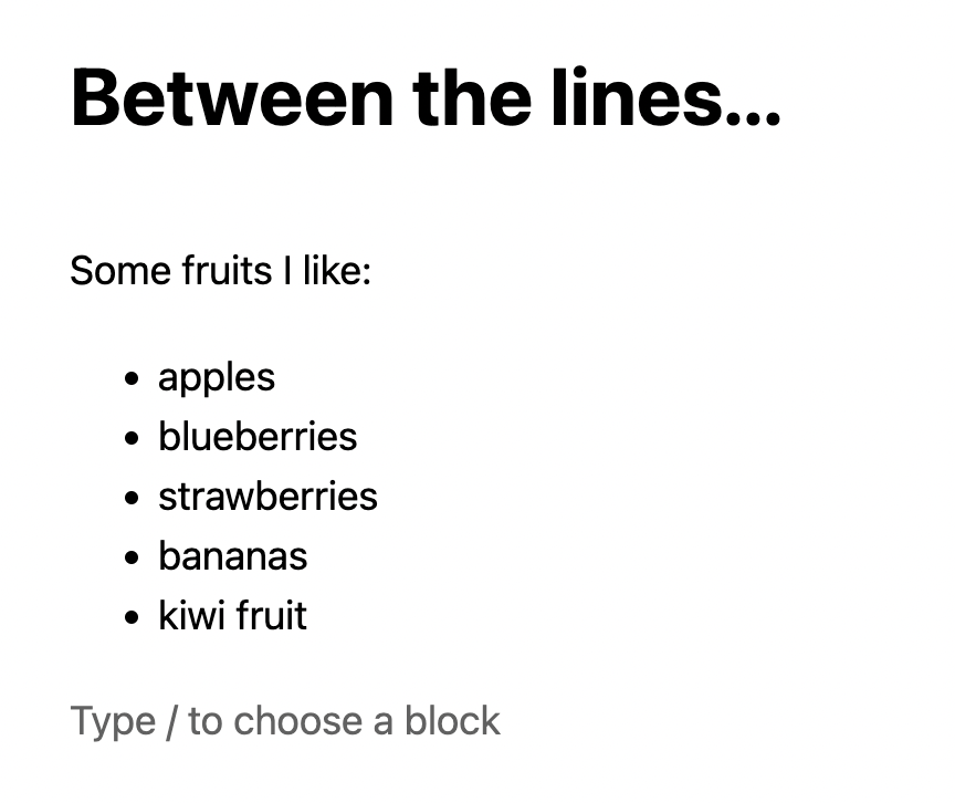 Varia Themes: Extra space between list items, only in the editor · Issue #6514 · Automattic ...