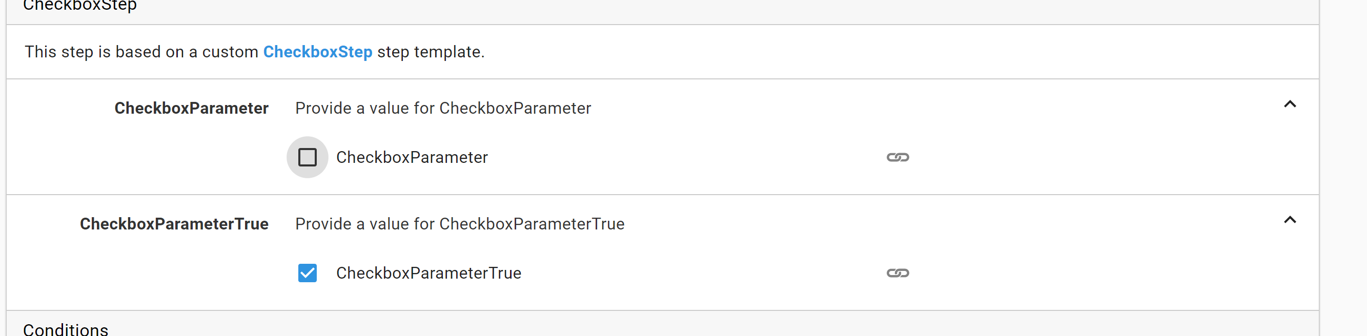 Step template checkbox type parameter doesn't display correctly · Issue #4210 · OctopusDeploy ...